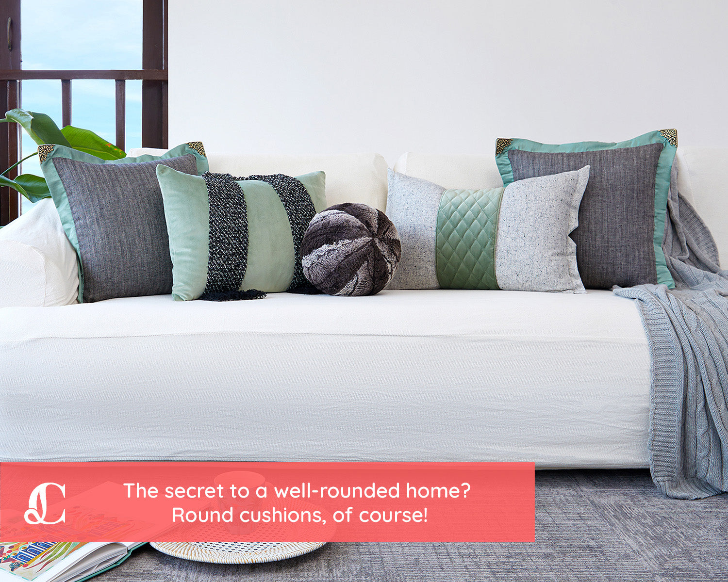 Round Cushions: Your Gateway to Cozy and Welcoming Spaces – Cobalt Living